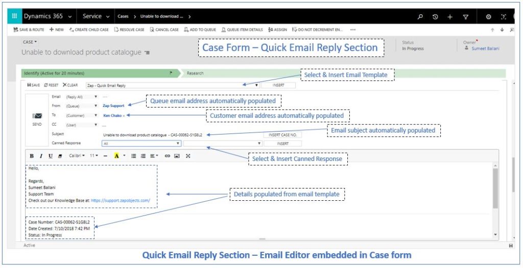 7-EmailEditor - Zap Objects