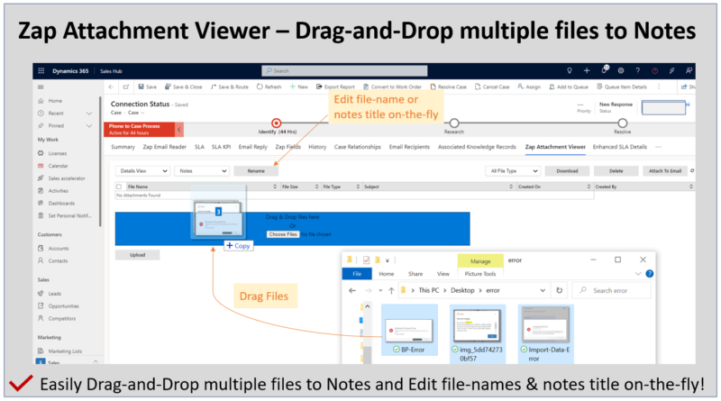 How to drag-and-drop multiple attachments to Notes easily when using ...