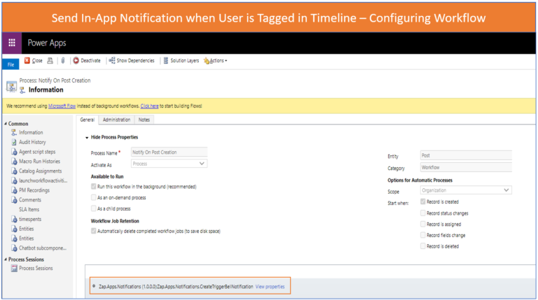 Generate In-App Notification when User is tagged or mentioned in ...